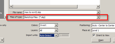 Revit : Useful workflow? - 3dsmax to Sketchup to Revit